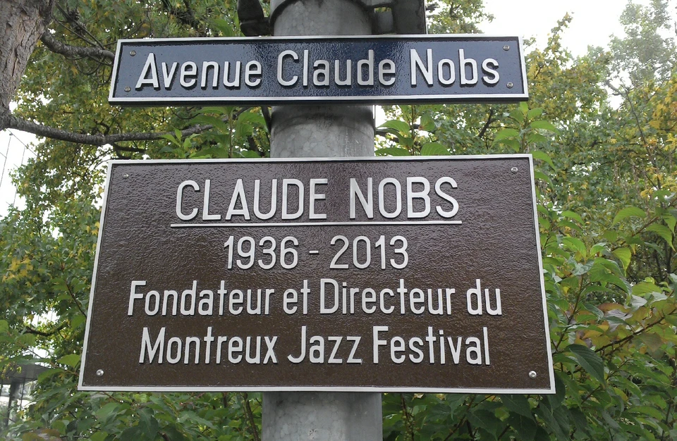Montreux a son «Avenue Claude Nobs»