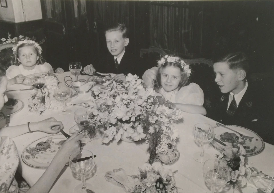 Mariage Bernard de Muller Genevieve Bourgeois 24 mai 1947