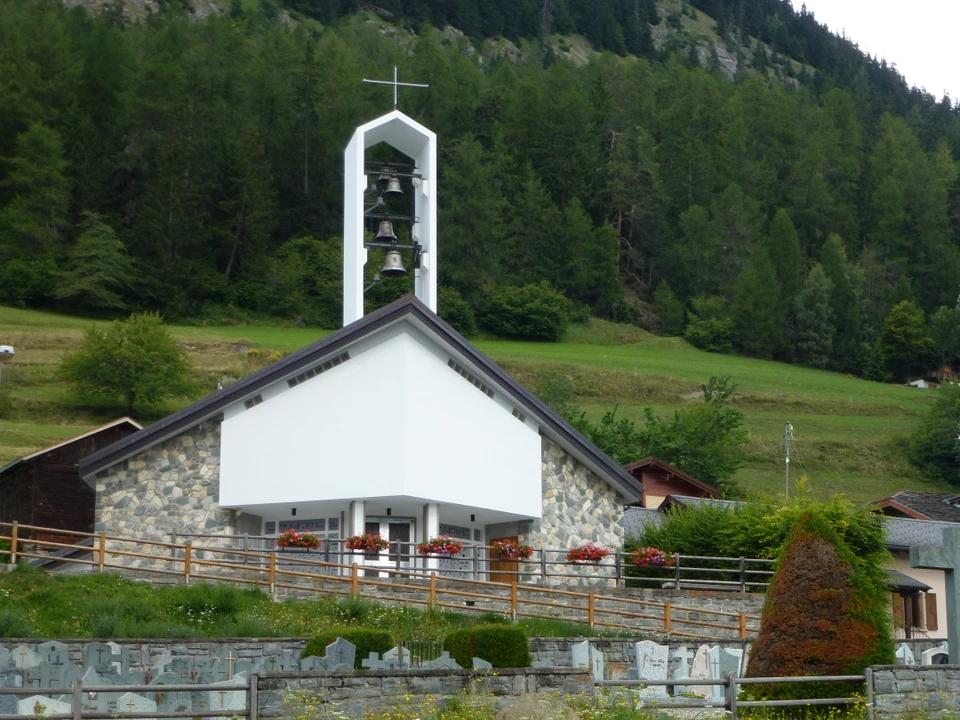 L'église du Levron a été construite par ses habitants